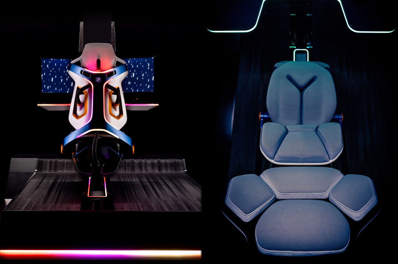 BMW Rival Rig – fotel gamingowy z funkcją masażu i chłodzenia ciała – Geex