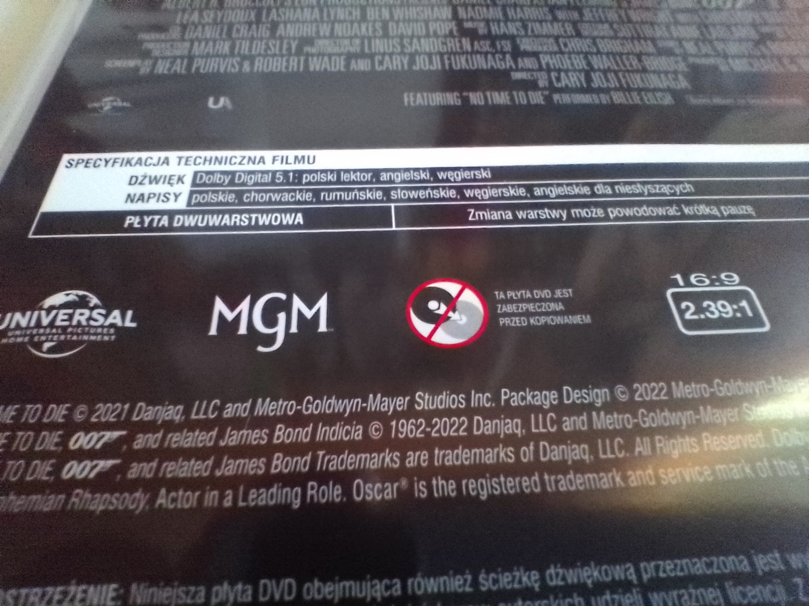 „Nie czas umierać” – recenzja po seansie na DVD – Geex