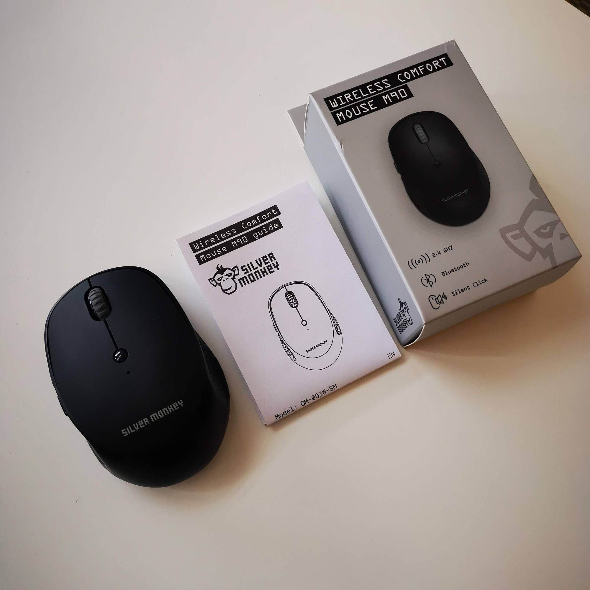 Recenzja myszy Silver Monkey M90 Silent - Geex