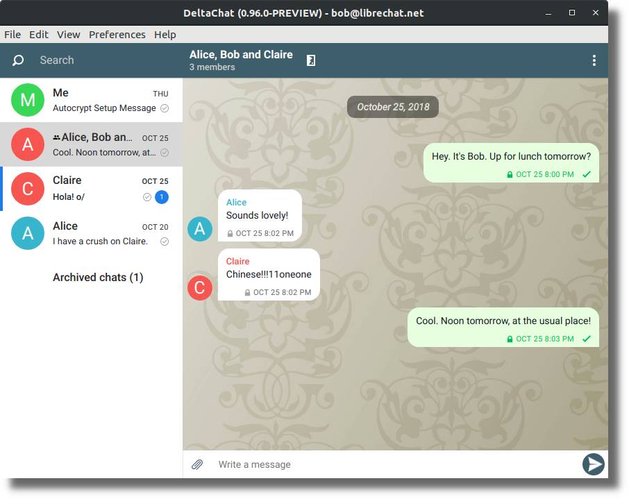 Delta Chat, czyli prywatna komunikacja przy pomocy poczty e-mail – Geex Delta Chat, czyli prywatna komunikacja przy pomocy poczty e-mail – Geex