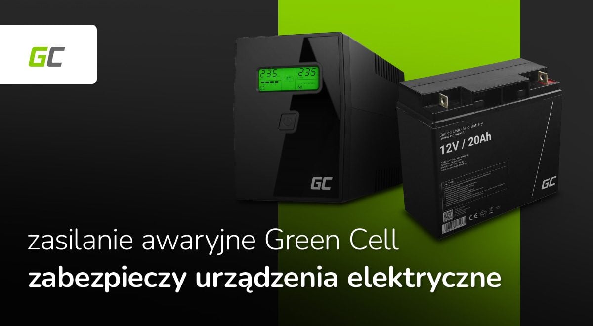 Pracuj bez obaw o awarie zasilania. Poznaj UPS od Green Cell – Geex