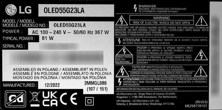 Test i recenzja telewizora LG OLED55G2 – Geex