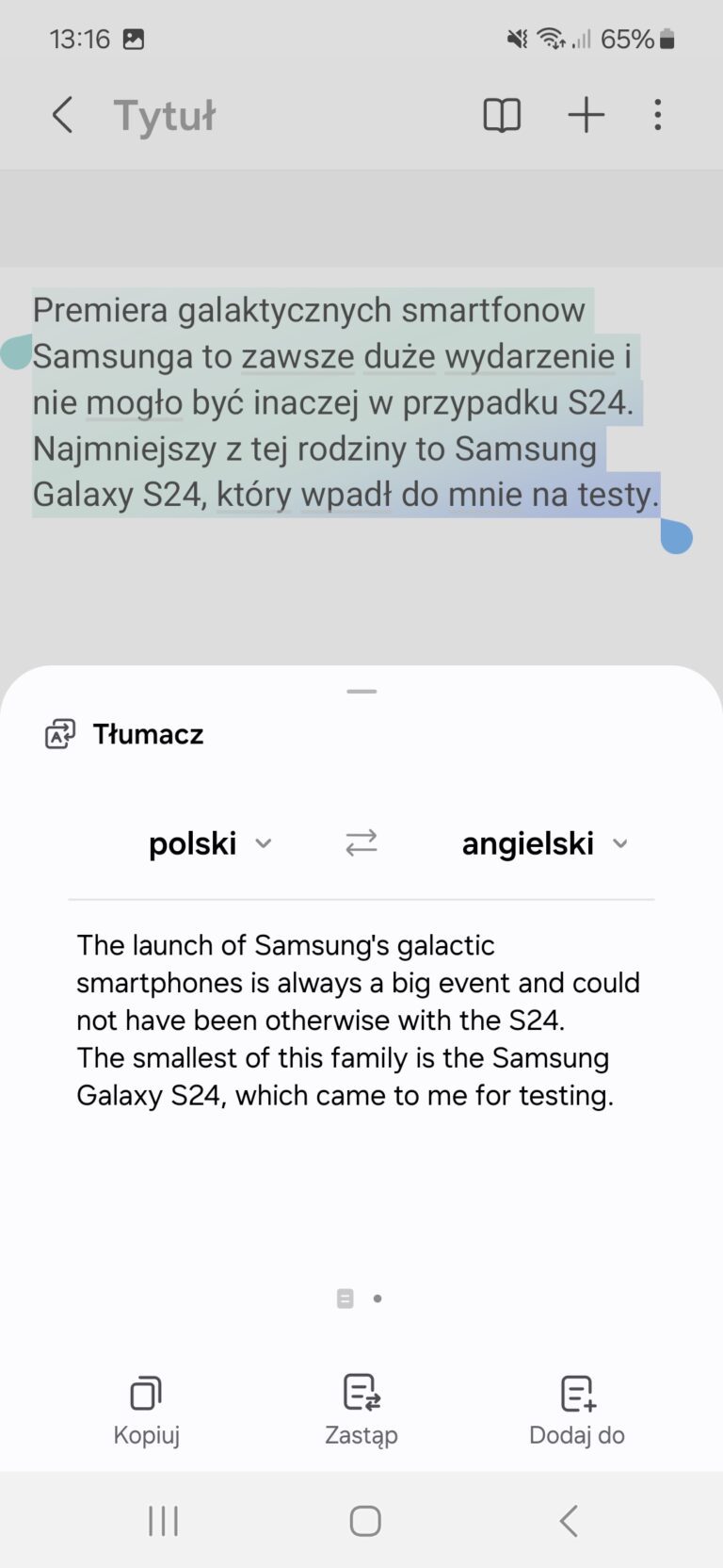 Galaktyczny maluch. Recenzja Samsung Galaxy S24 – Geex