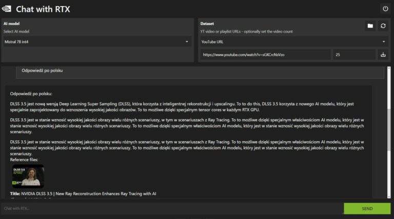 Chat with RTX. Co to jest i jak działa? Test narzędzia AI od NVIDII – Geex