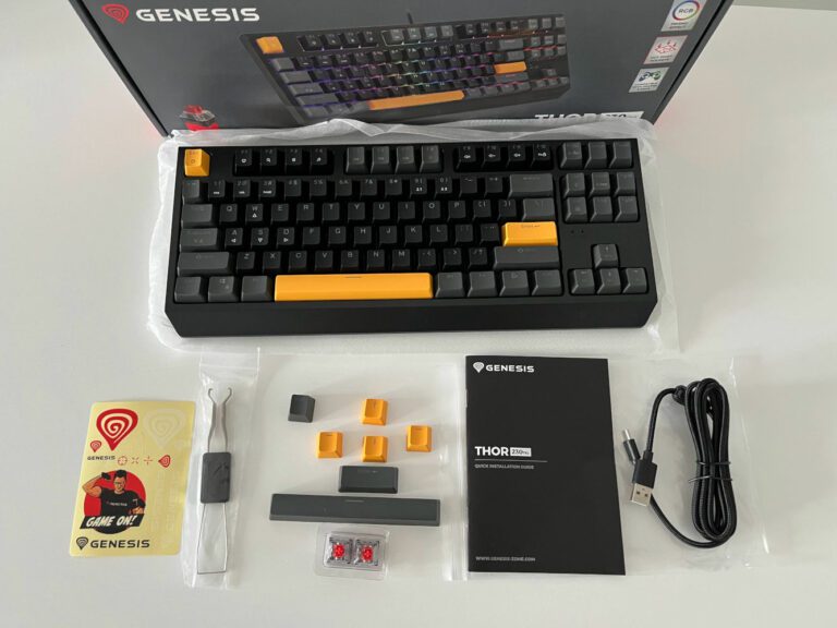 Test i recenzja Genesis Thor 230 TKL. Funkcjonalna, ale z udziwnieniami ...