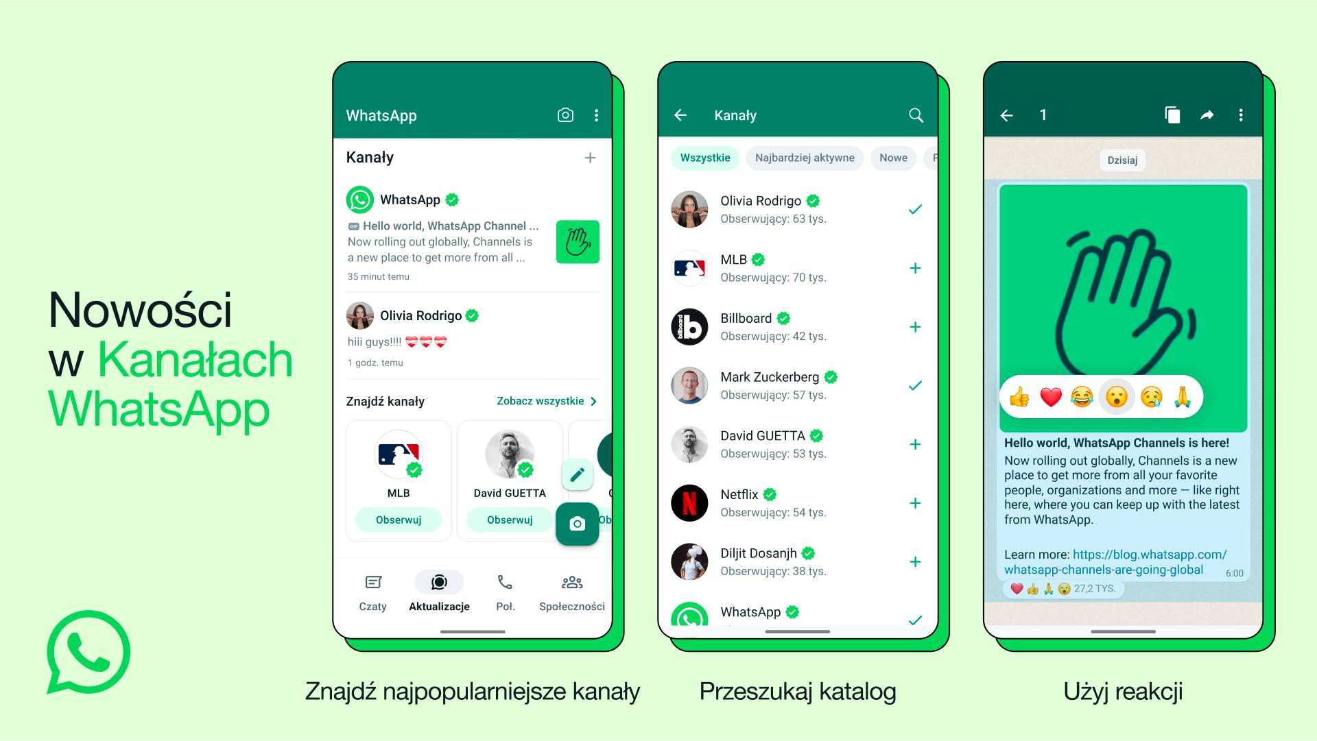 Kanały na WhatsApp – czym są i jak z nich korzystać? – Geex